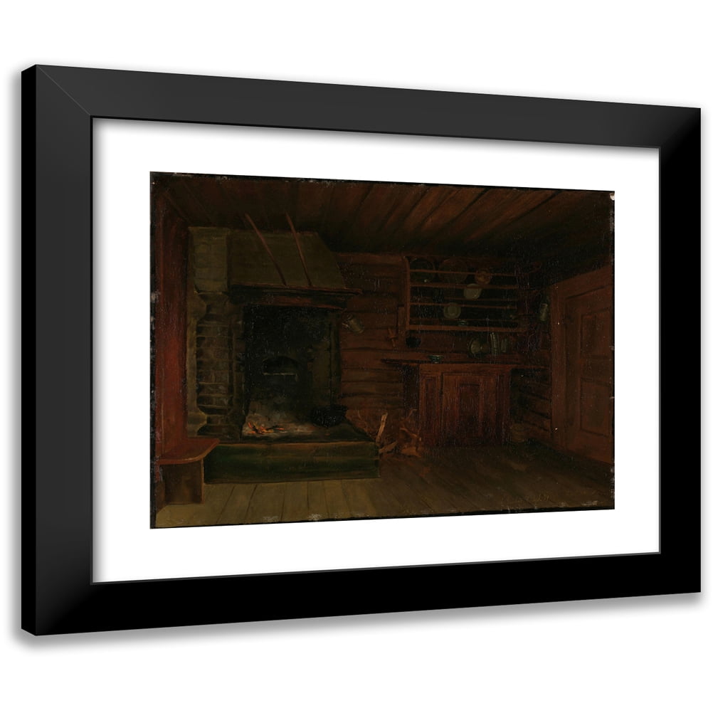 Gustav Wentzel 14x12 Black Modern Framed Museum Art Print Titled ...