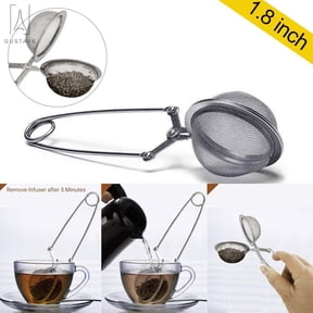 Chef Craft Stainless Steel Snap Mesh Ball Tea Infuser - Loose Leaf Tea ...