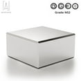 Gustave 2-Pack 1.6 x 1.6 x 0.8 Inch Neodymium Block Magnet Super Strong ...