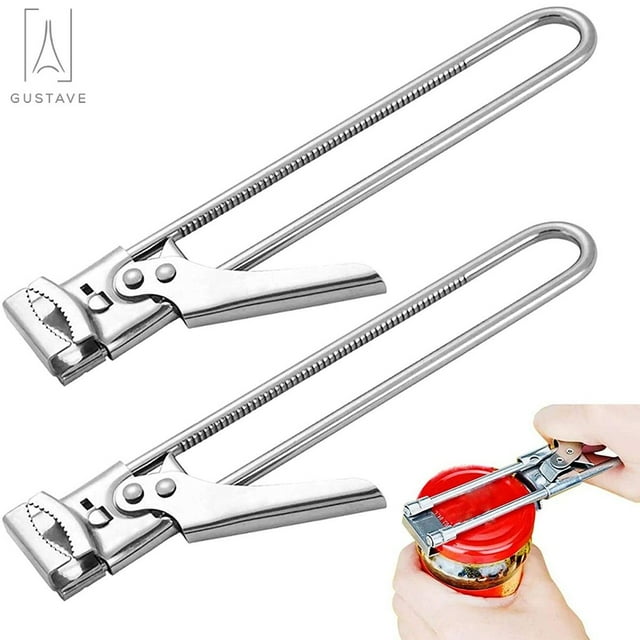 Gustave 2Pcs Kitchenware Stainless Steel Adjustable Can Opener ...