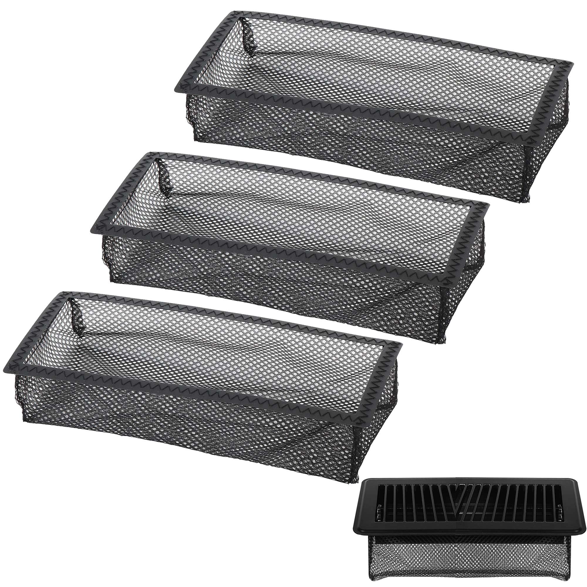 Gustave 3 Pack Floor Register Cover Trap Vent Screen Net Covers Air ...
