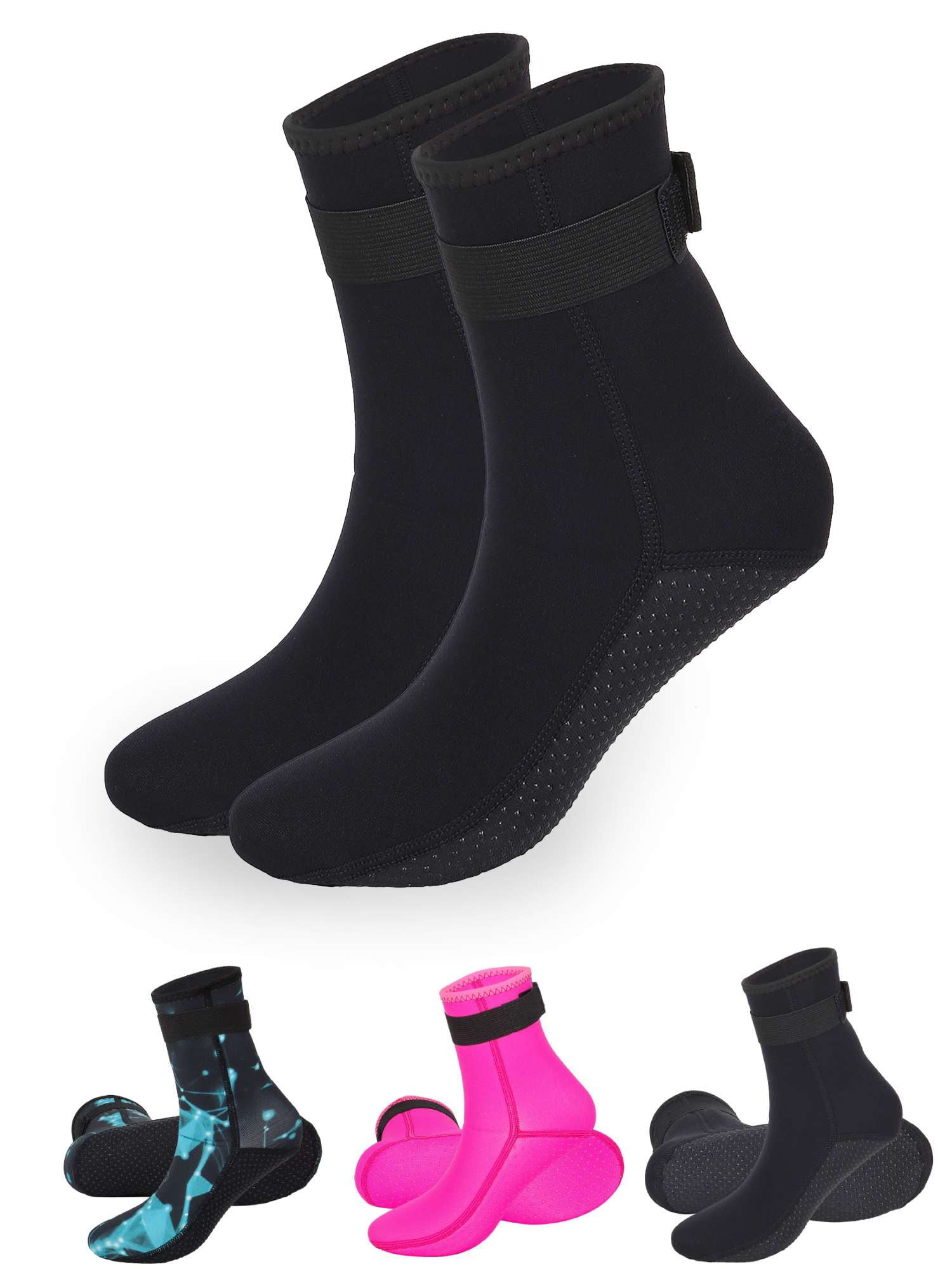 Gustave 3mm Neoprene Diving Socks Thermal Anti-Slip Wetsuit Socks Scuba ...
