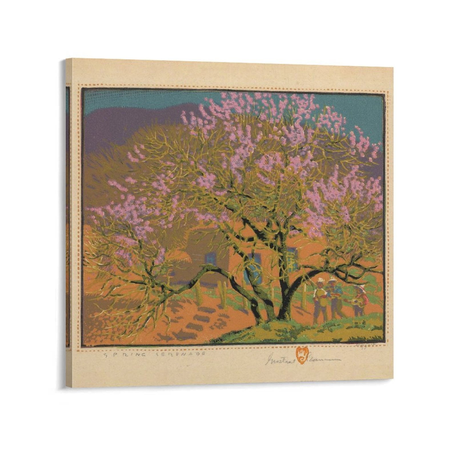 Gustave Baumann Was An American Printmaker And Painter ，Spring Serenade ...