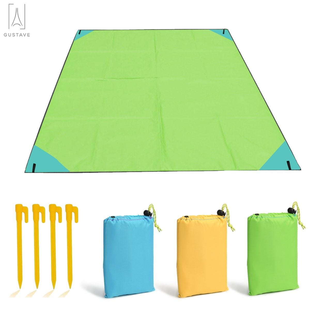 Gustave Beach Blanket Picnic Mat Camping Ground Mat Mattress Outdoor ...