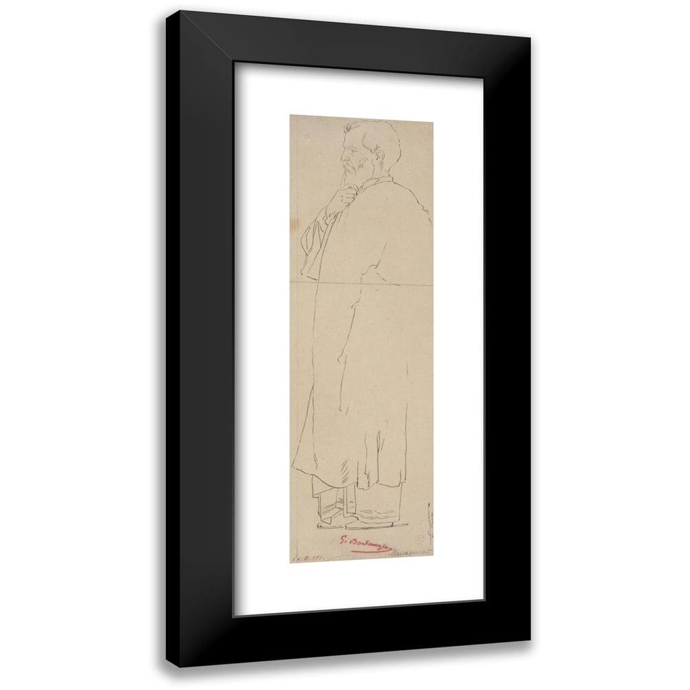 Gustave Boulanger 10x24 Black Modern Framed Museum Art Print Titled ...