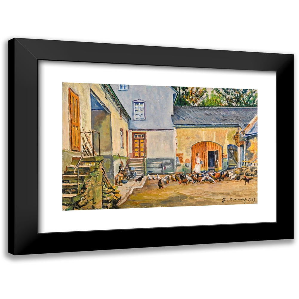 Gustave Cariot 24x17 Black Modern Framed Museum Art Print Titled - The ...