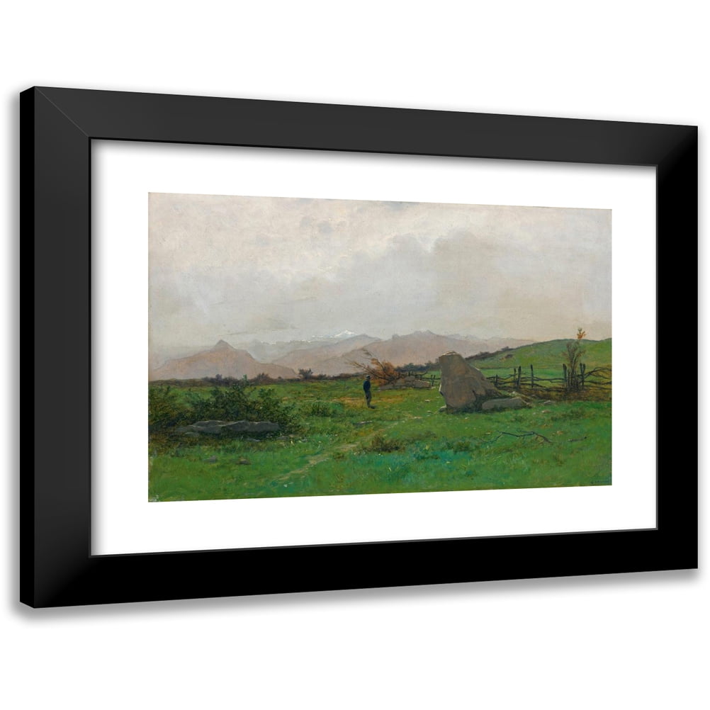 Gustave Castan 14x11 Black Modern Framed Museum Art Print Titled ...