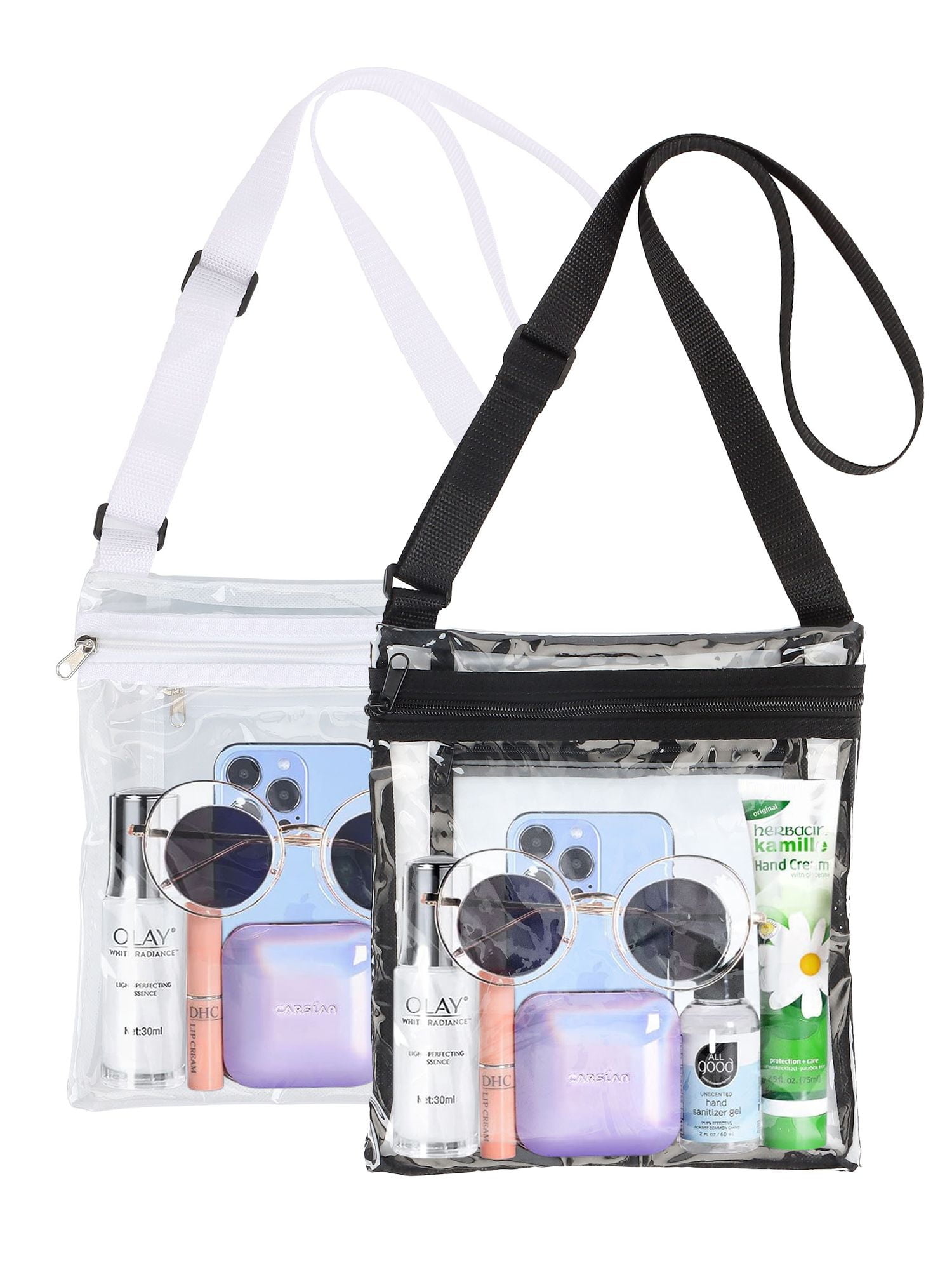 Gustave Clear Bag Stadium Approved Crossbody Purse for Women Men PVC ...