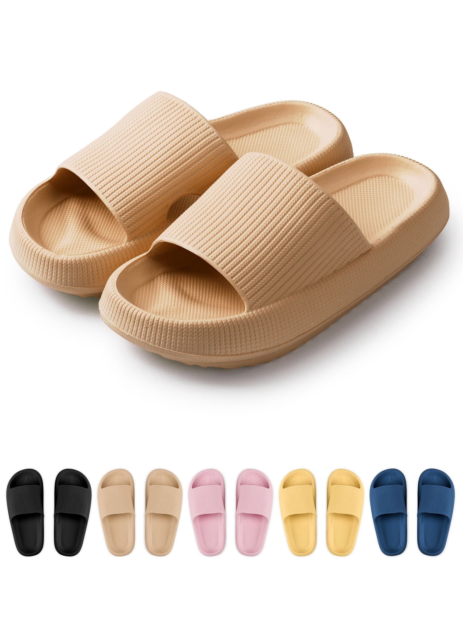 Gustave Clouds Anti-Slip Unisex Slippers, Shower Bath Sandals, Comfort ...