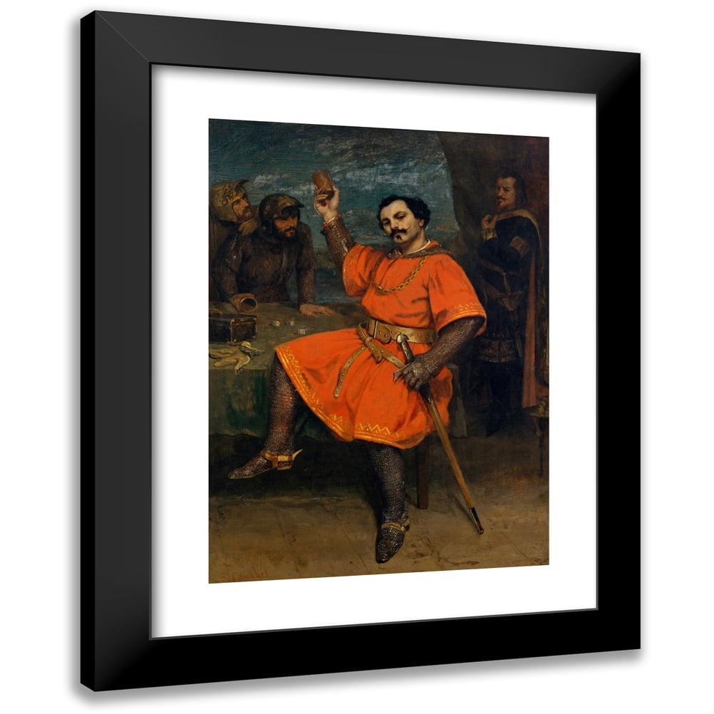 Gustave Courbet 11x14 Black Modern Framed Museum Art Print Titled ...