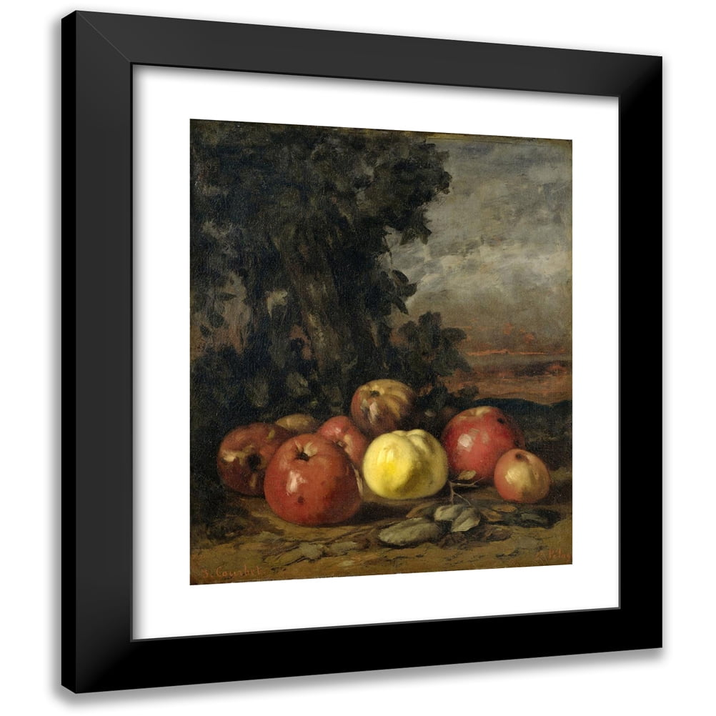 Gustave Courbet 20x24 Black Modern Framed Museum Art Print Titled ...