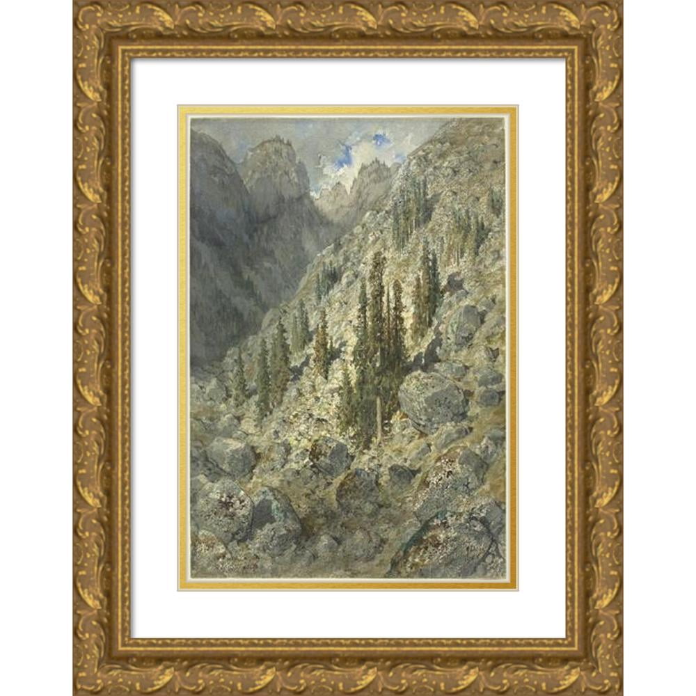Gustave Doré 11x14 Gold Ornate Wood Frame and Double Matted Museum Art ...
