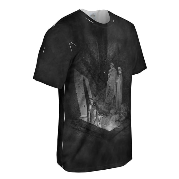 Gustave Dore - The Inferno Canto 10 1857 Mens T-Shirt All Over Print ...