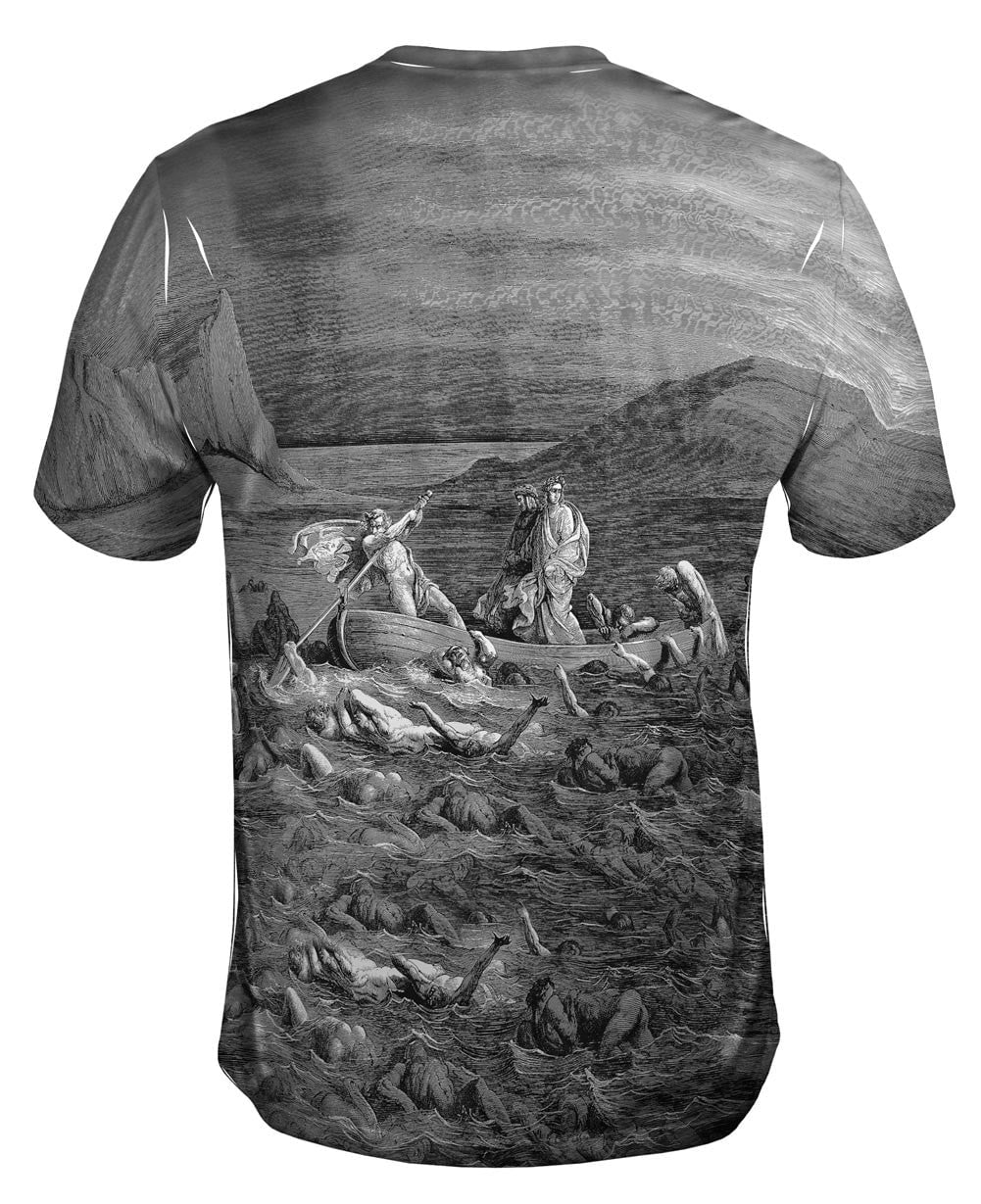 Gustave Dore - The Inferno Canto 8 1857 Mens T-Shirt All Over Print ...