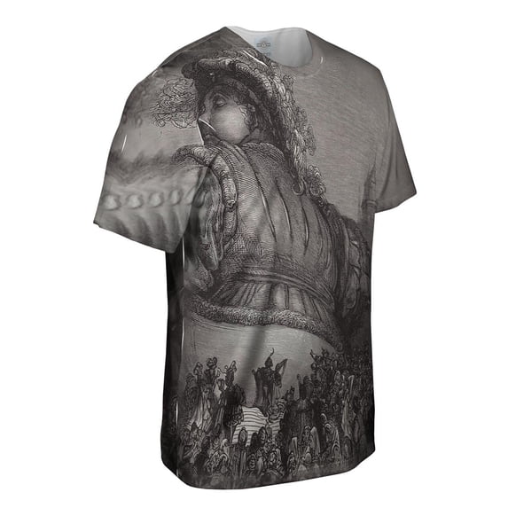 Gustave Dore - Visions Of Rabelais Mens T-Shirt All Over Print ...