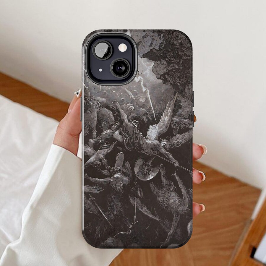 Gustave Dore's Paradise Lost Vintage Gothic Horror Painting Case 11 12 ...