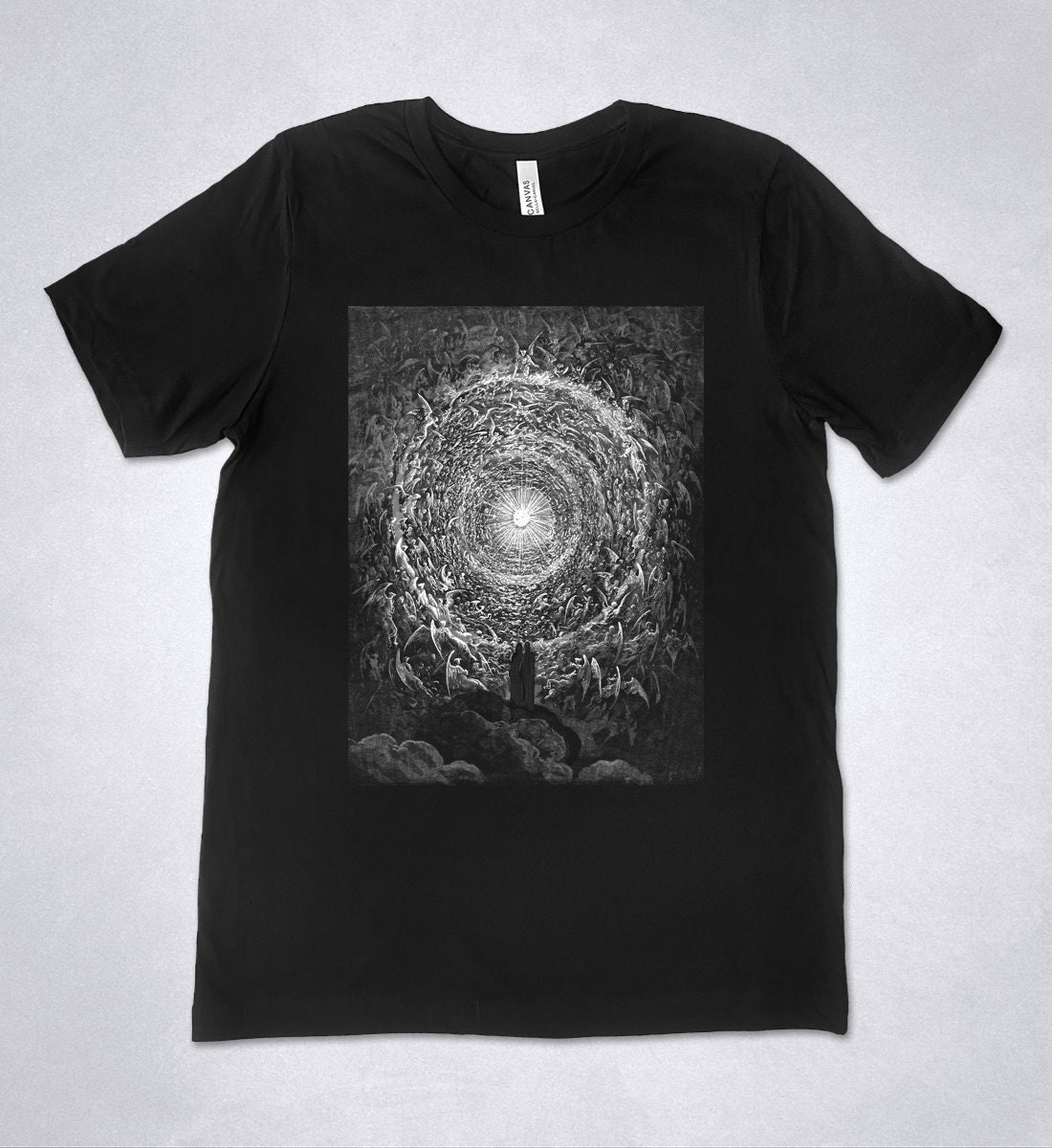 Gustave Dore t-shirt - The Divine Comedy - Paradise, Gustave Dore ...