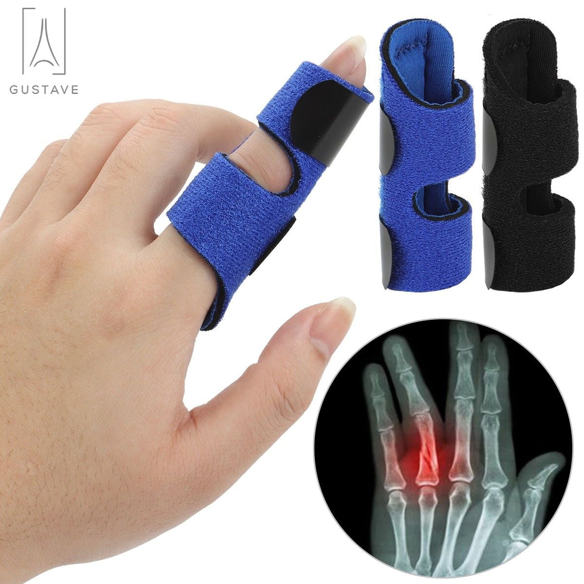 Gustave Finger Support Adjustable Pain Relief Trigger Finger Fixing ...