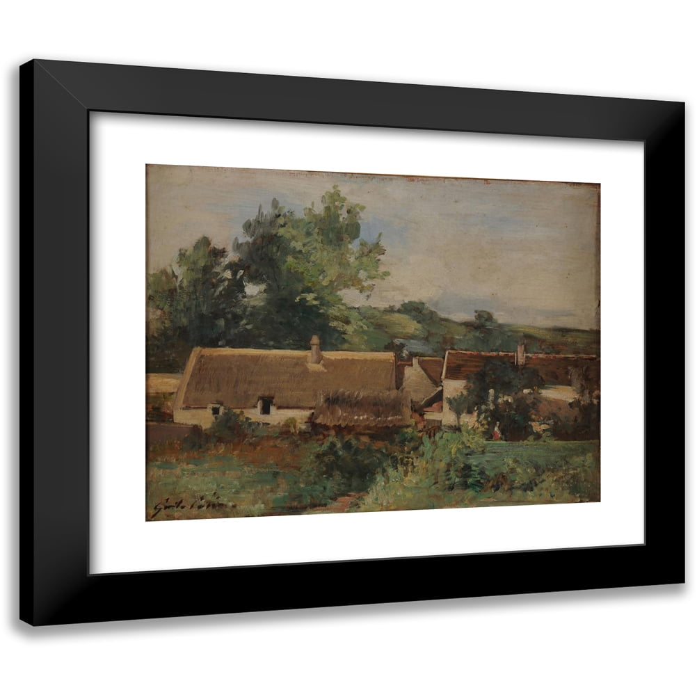 Gustave Henri Colin 24x20 Black Modern Framed Museum Art Print Titled ...
