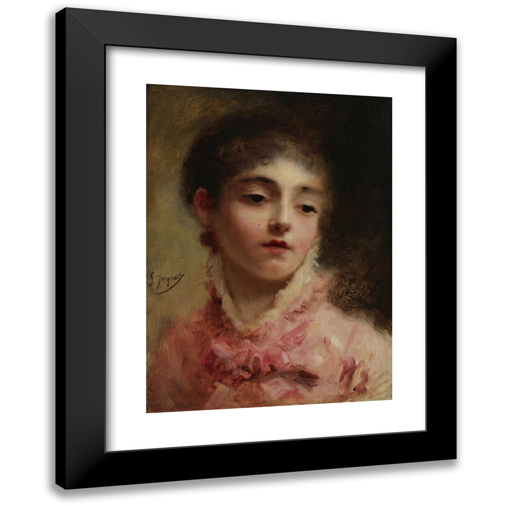 Gustave Jean Jacquet 14x18 Black Modern Framed Museum Art Print Titled ...