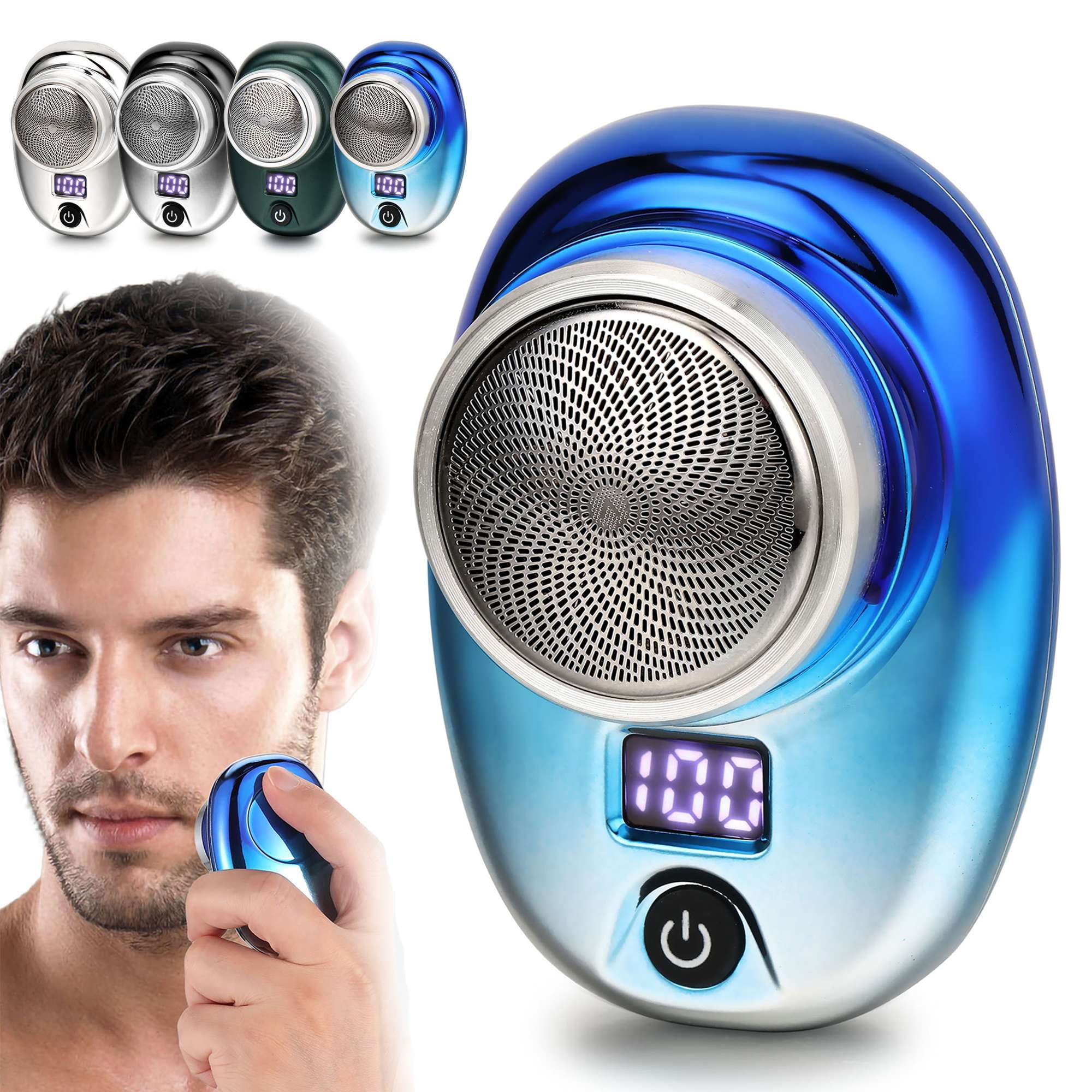 Gustave Portable Mini Electric Shaver Waterproof Travel Pocket Size ...