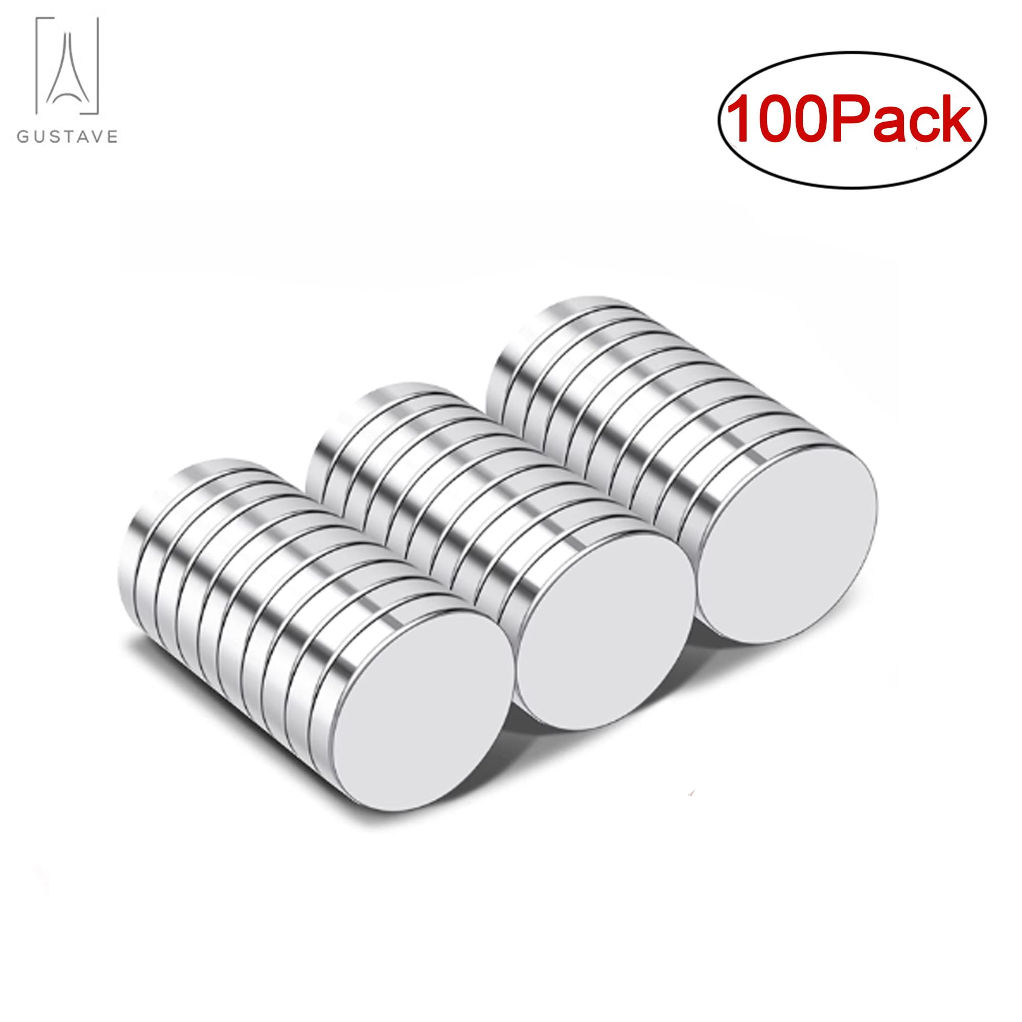 Gustave Powerful Neodymium Disc Magnets Multi-Use Small Round Rare ...