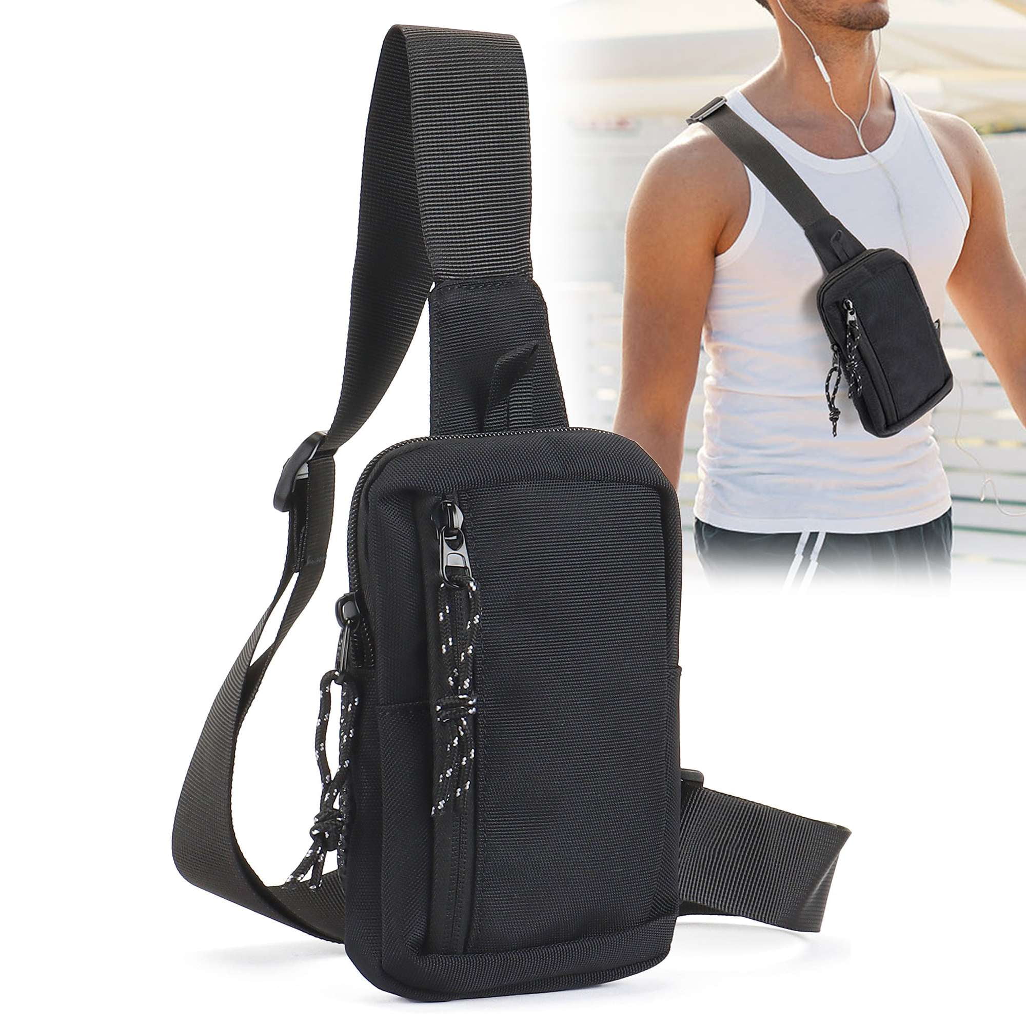 Gustave Small Sling Bag for Men Women Crossbody Chest Bag Water ...