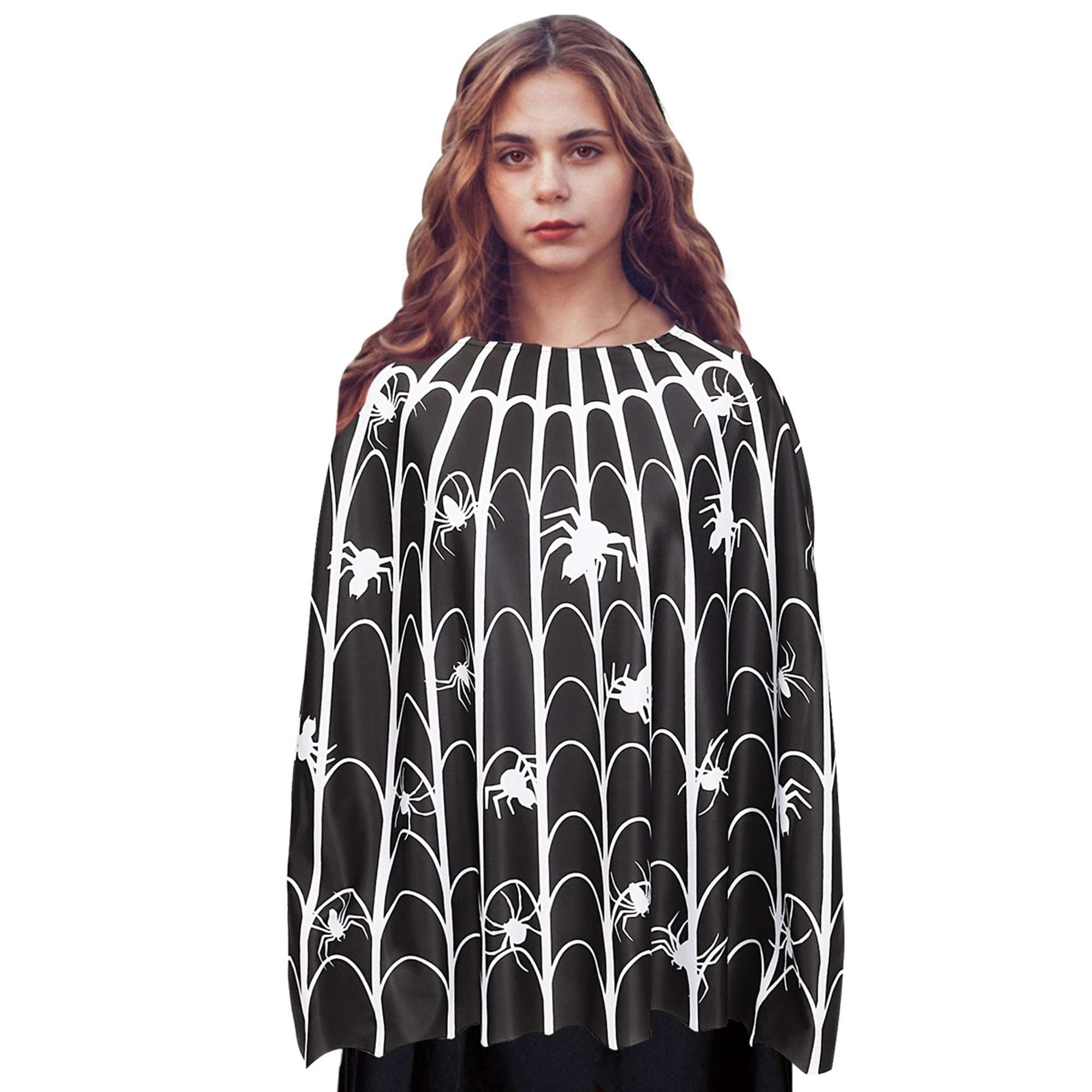 Gustave Spider Web Poncho Halloween Costumes Party Cosplay Spiderweb ...