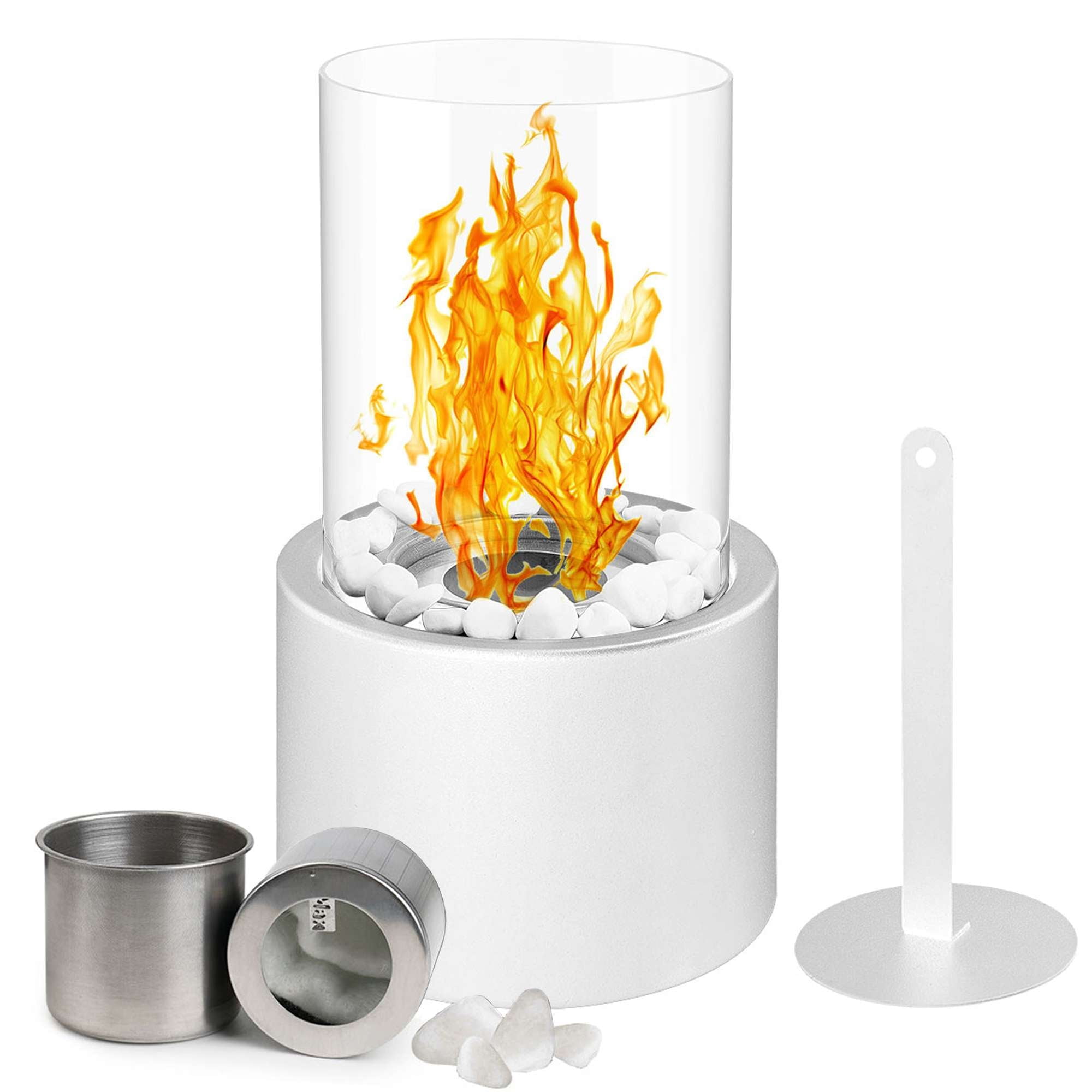 Gustave Tabletop Fire Pit Bowl Mini Portable Table Top Fireplace for ...
