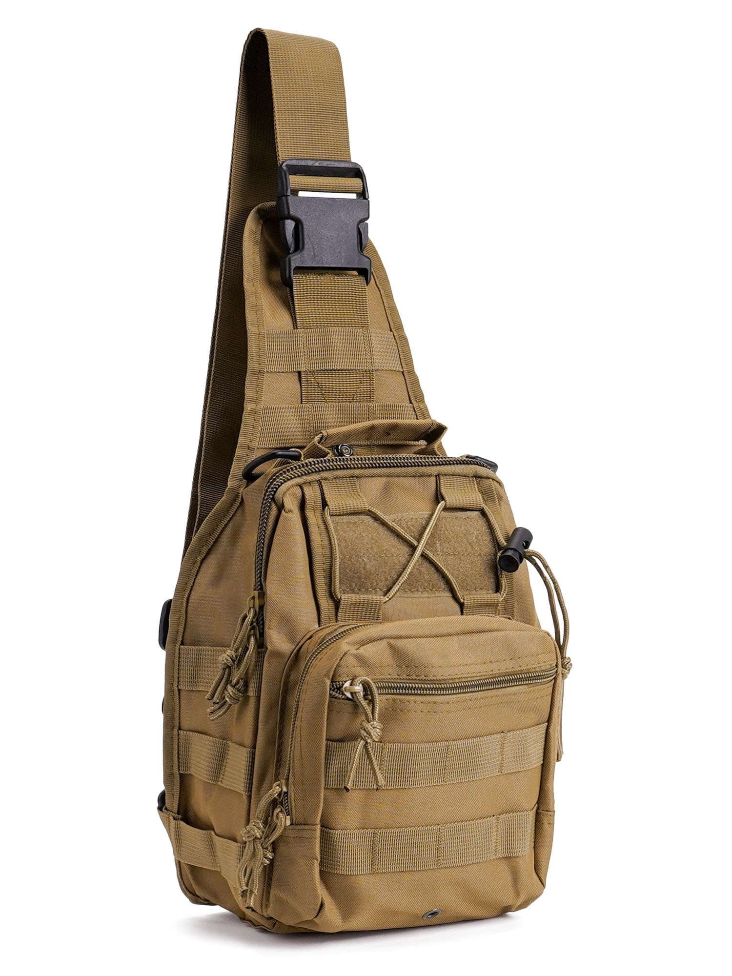 Gustave Travel Crossbody Sling Bag for Men Chest Pack Backpack Compact ...
