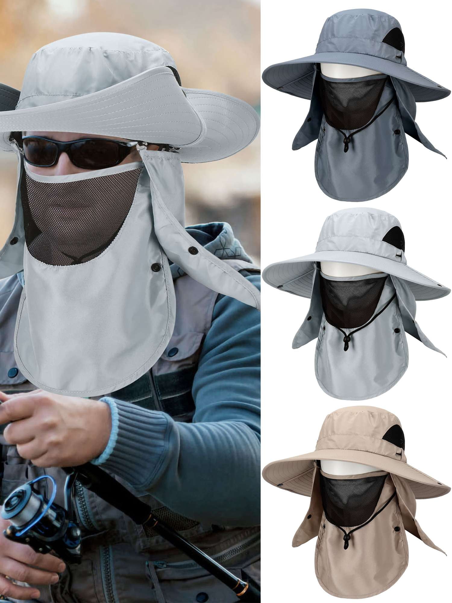 Gustave Wide Brim Fishing Hat UV Sun Protection Hats for Men Women ...