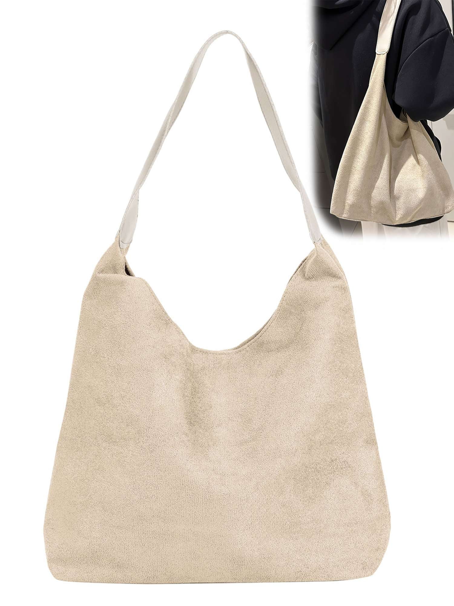 Gustave Women's Slouchy Bag Tote Shoulder Bag Hobo Handbag Retro Faux ...