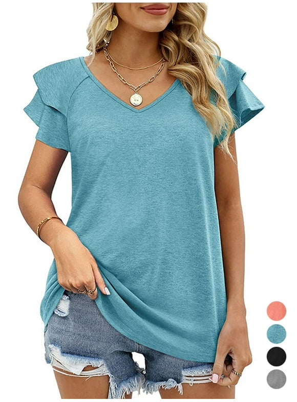 Women's Turquoise Tops