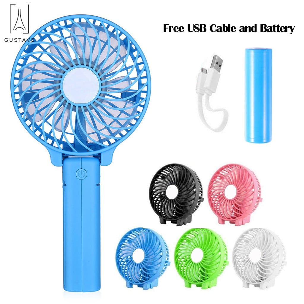 Gustave 103 cm 3-Speed Clip On Portable Handheld Mini Fan - Walmart.com