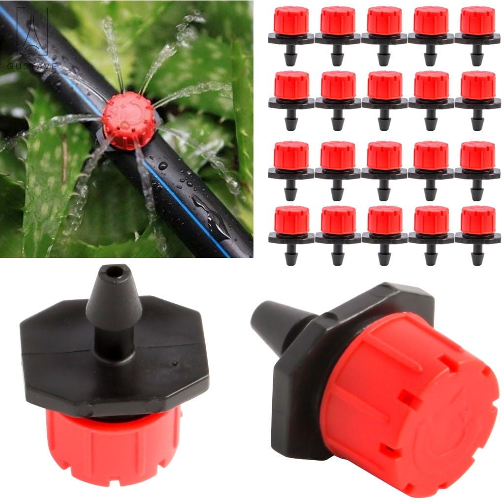 Gustavedesign 200PCS 360 Degree Adjustable Garden Irrigation Mist Micro ...