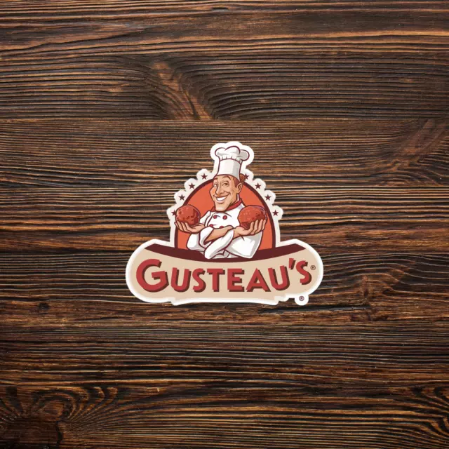 Gusteau'S Chef Sticker - Classic Ratatouille Movie Restaurant Logo ...