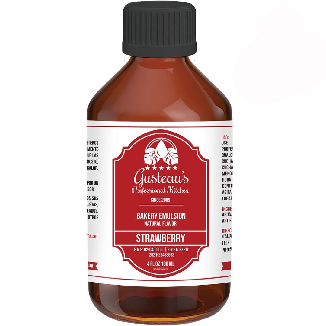 Strawberry Bakery Emulsion Flavor 4 oz Lorann Oils - Walmart.com