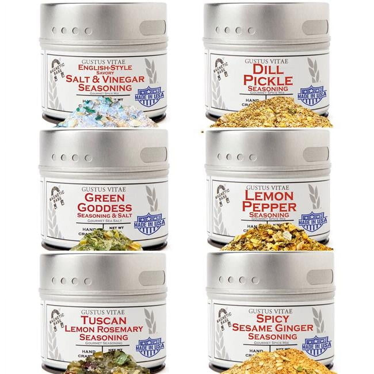 Gustus Vitae GVUS23 Zesty & Bright Seasoning Set - Walmart.com