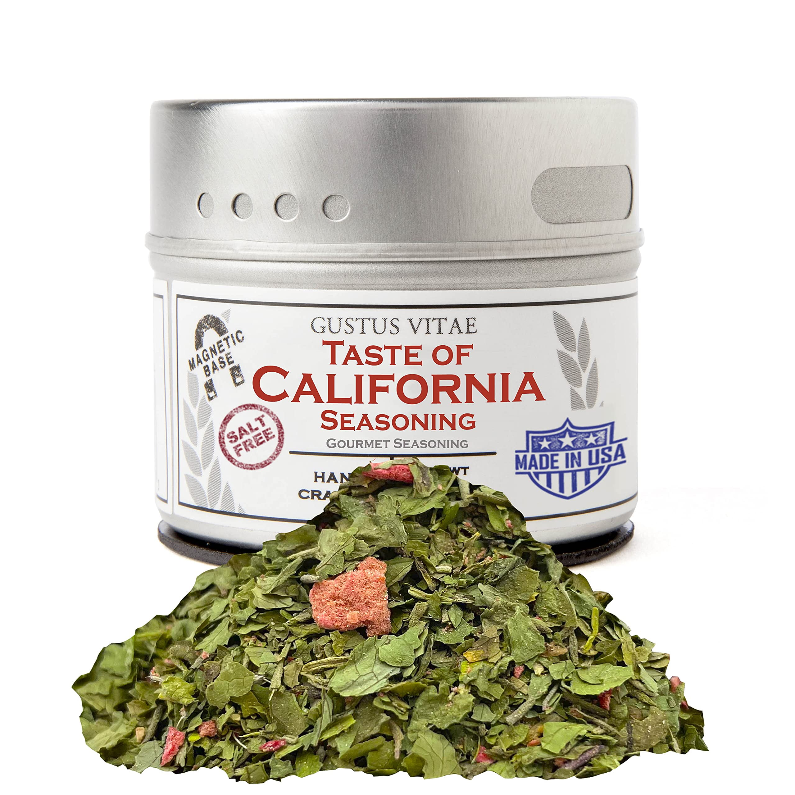 Gustus Vitae - Taste AIF4 of California - Authentic Artisanal Spice Blend - Gourmet Seasoning ...