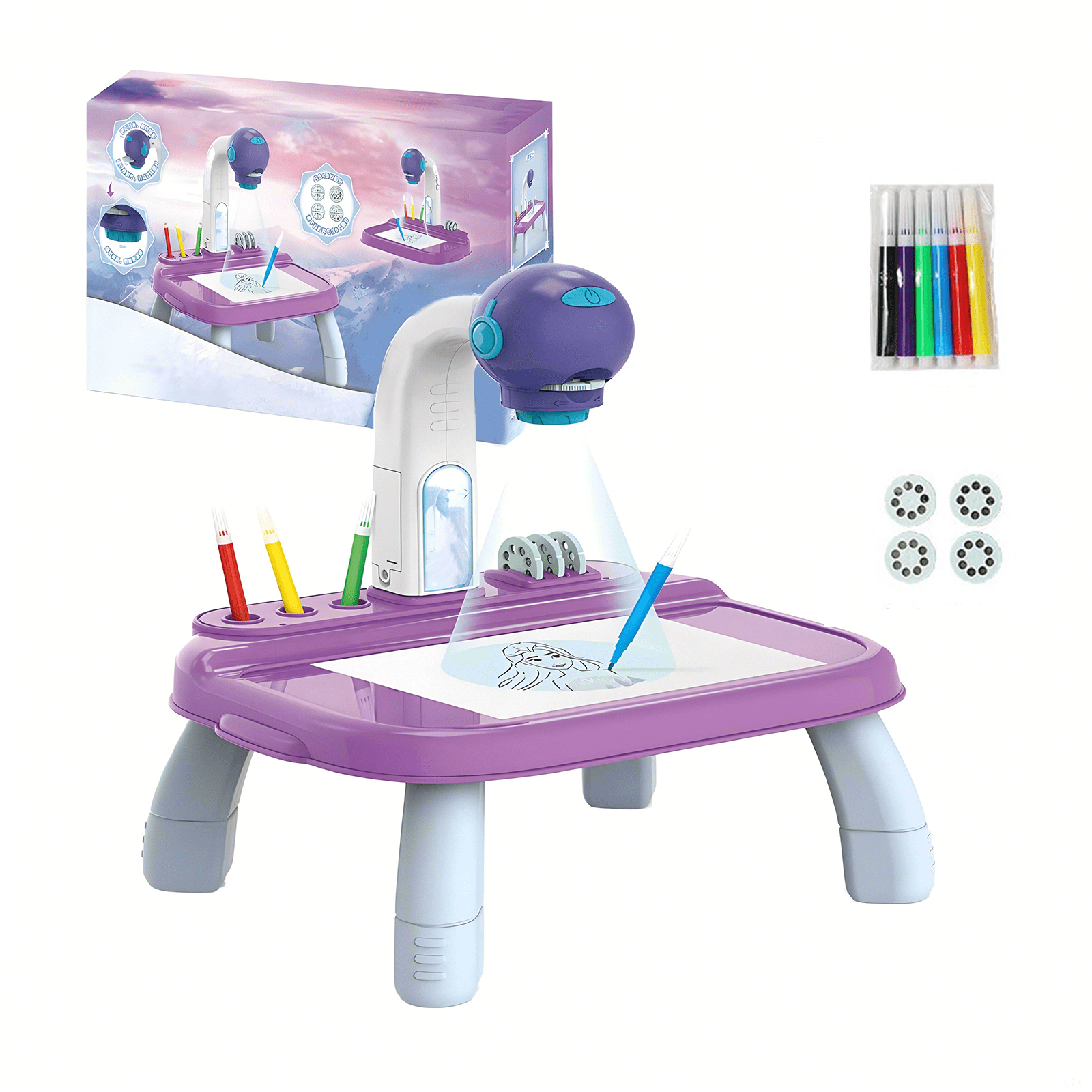 Gusweet Drawing Projector for Kids,Toys for 3-6 Year Old Girls with ...