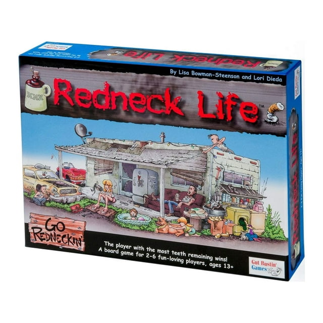 Gut Bustin' Games Redneck Life Board Game for 2-6 Players, Age 13 ...