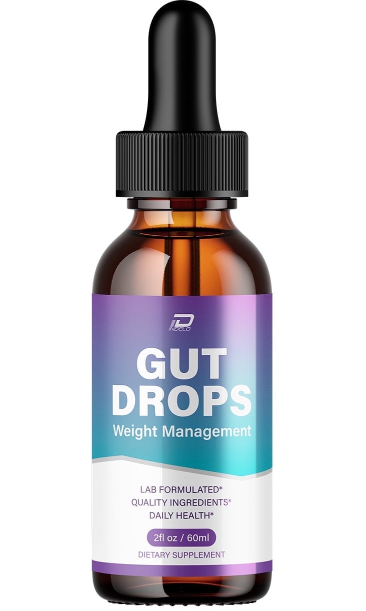 Gut Drops, Extra Strength Formula, Healthy Levels Support, Grape Seed ...