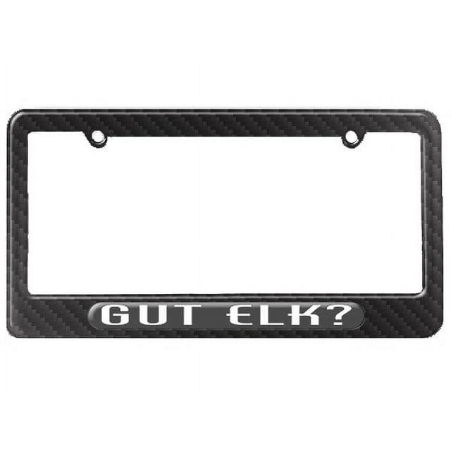 Gut Elk - Hunting License Plate Frame - Walmart.com
