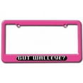 Gut Walleye, Hunting, Fishing License Plate Tag Frame, Multiple Colors ...