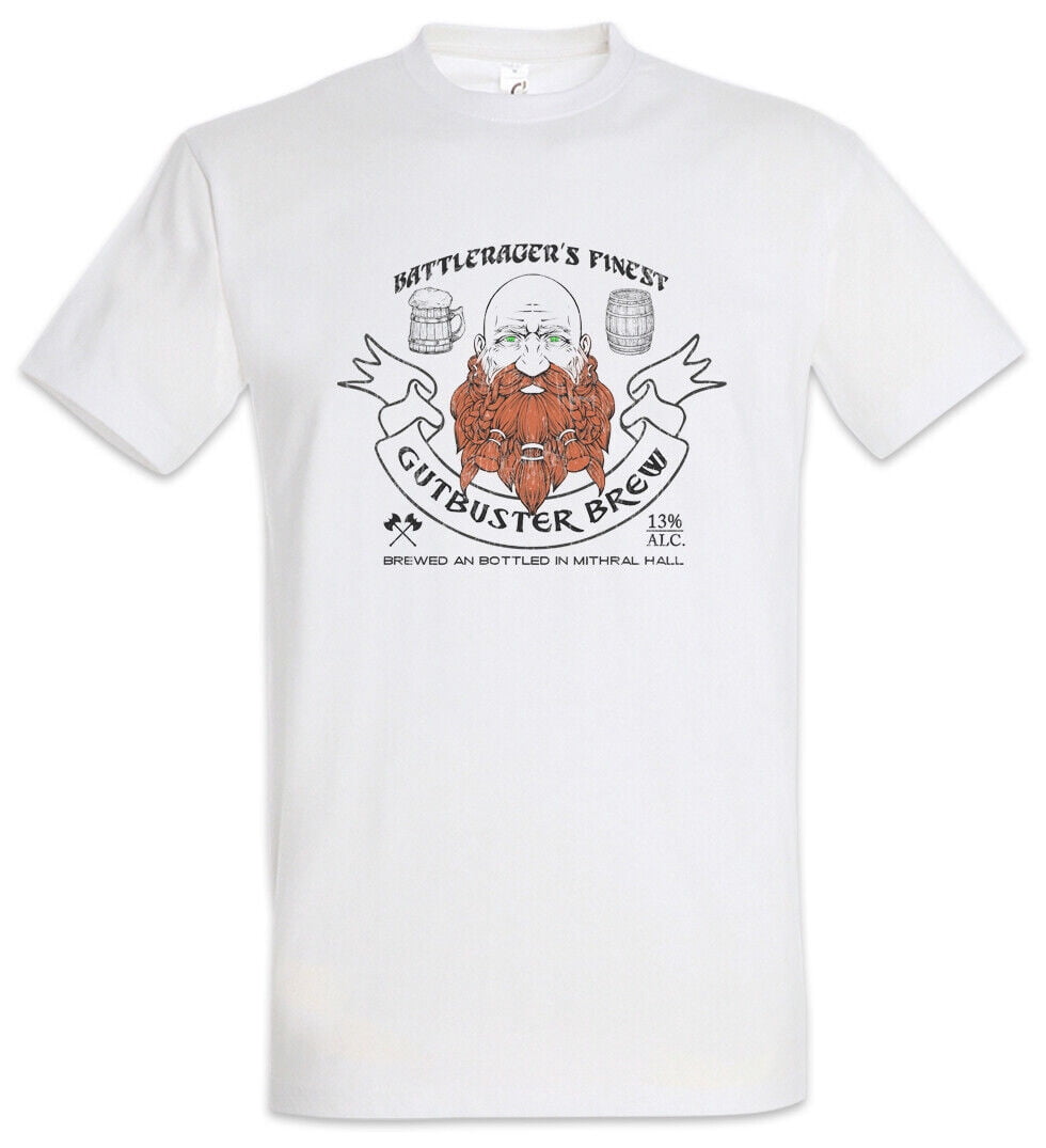 Gutbuster Brew T-Shirt The Legend Drow Drizzt Dark Elf Do'Urden Roddy ...