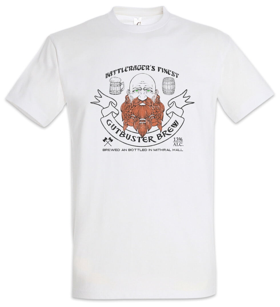 Gutbuster Brew T-Shirt The Legend Drow Drizzt Dark Elf Do'Urden Roddy ...