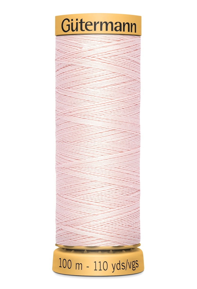 Gutermann 110 Yd Natural Cotton Thread-Pale Pink - Walmart Business ...