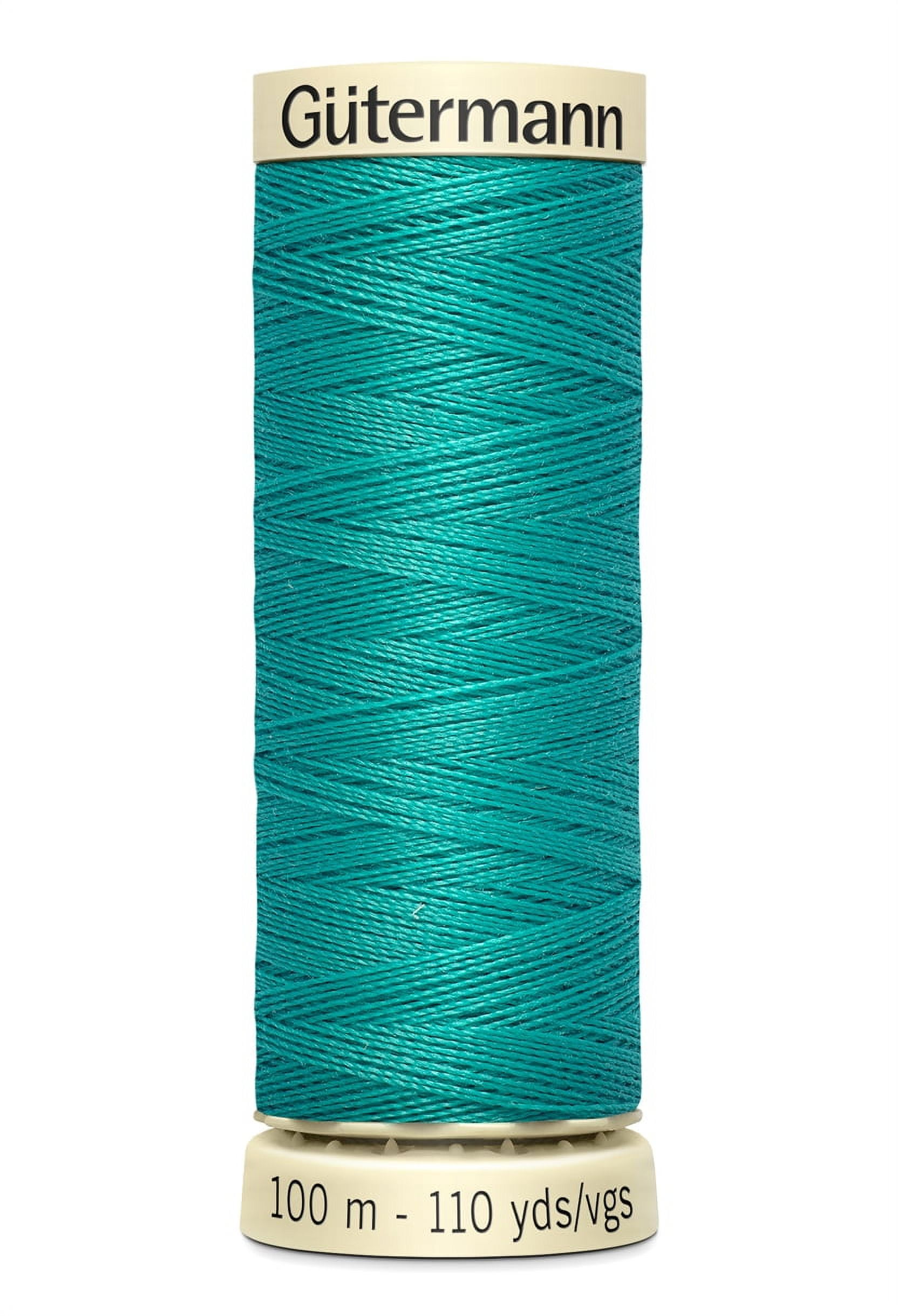 Gutermann 110 Yd Polyester Thread-Light Turquoise - Walmart.com