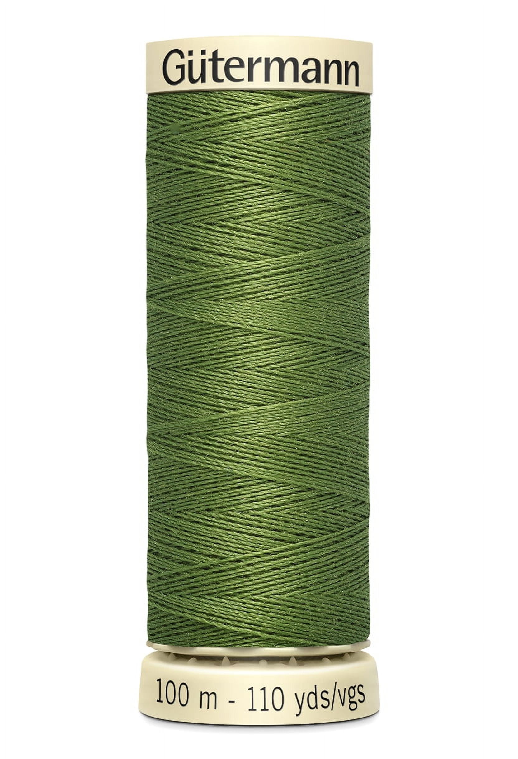 Gutermann 110 Yd Polyester Thread-Moss Green - Walmart.com