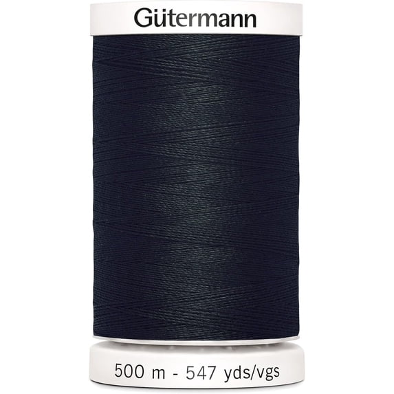 Gutermann Black Polyester Sewing Thread, 547 Yards - Walmart.com